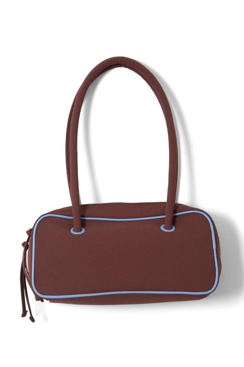 benny mini bowler - choc/blue – Damson Madder