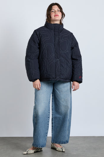 jennifer puffer - bow stitch – Damson Madder