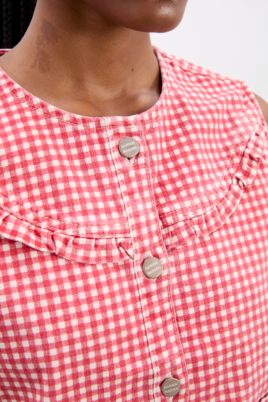 Gingham Dresses, Tops, Trousers & Co-ords | Gingham Clothing – Damson ...